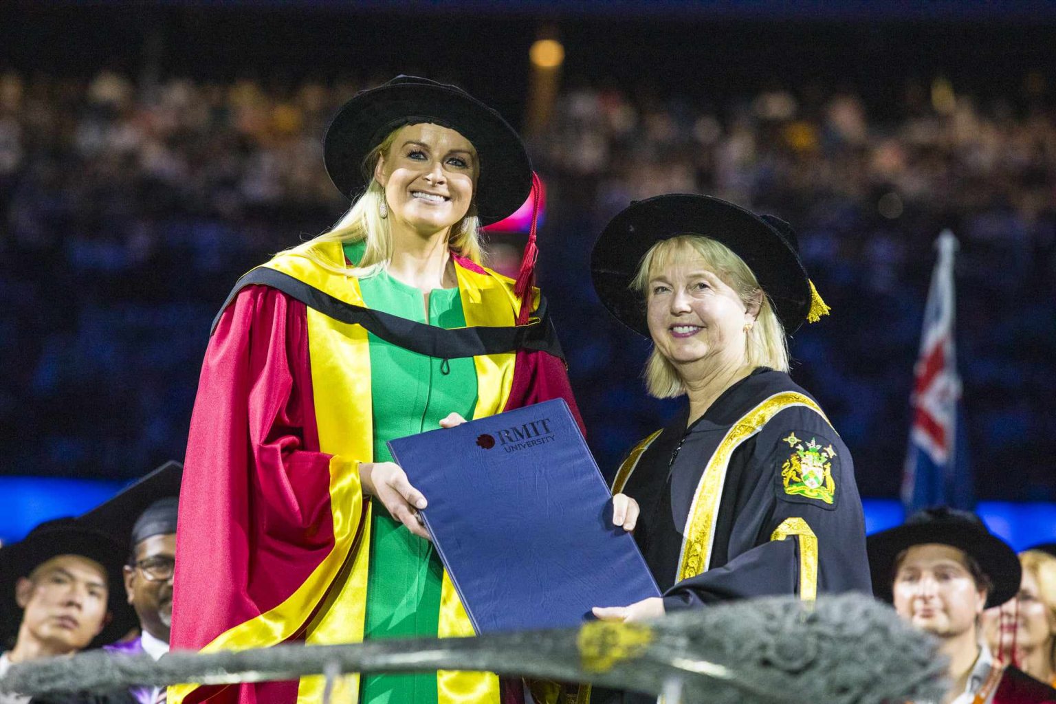 RMIT University award Jess Honorary Doctorate - Jess Gallagher